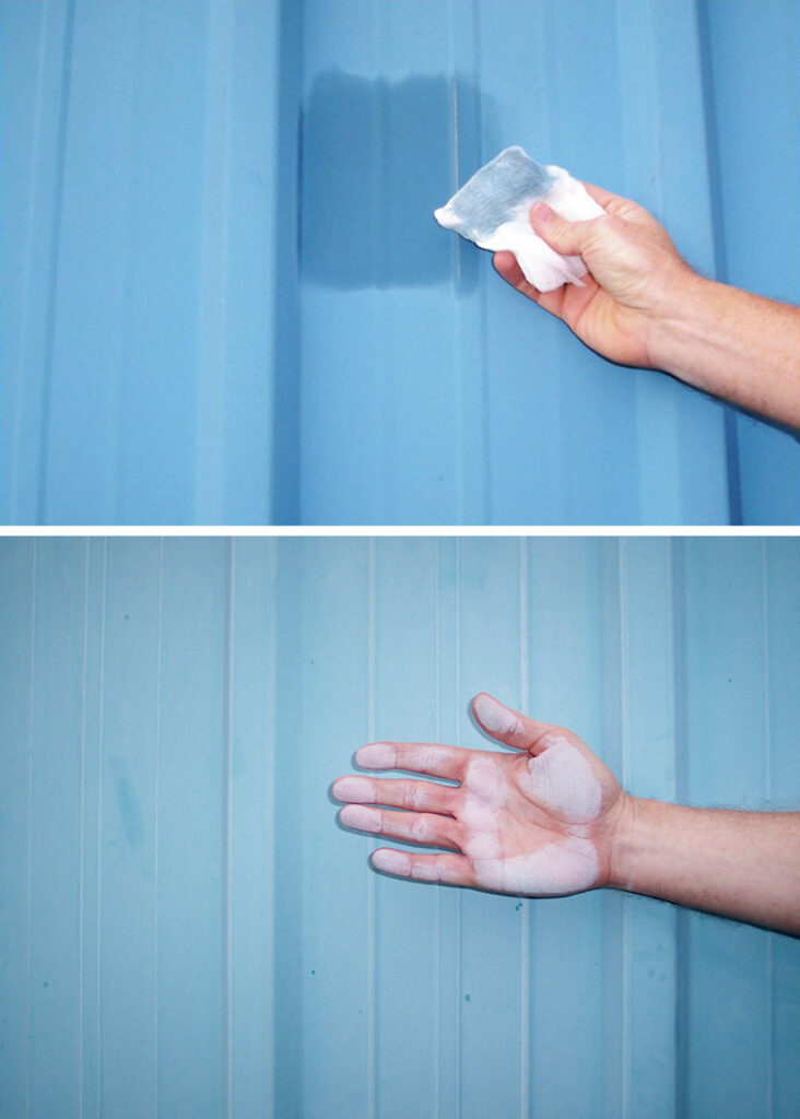 What Is Metal Roof Chalking? (Causes, Prevention, & More) - Rescue My Roof