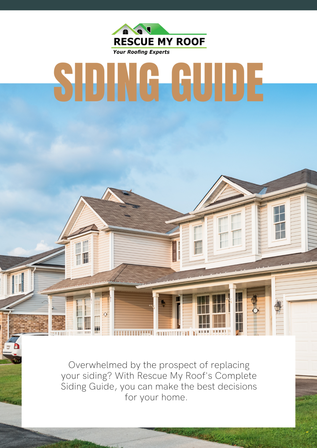 Download The Rescue My Roof Siding Guide - Rescue My Roof